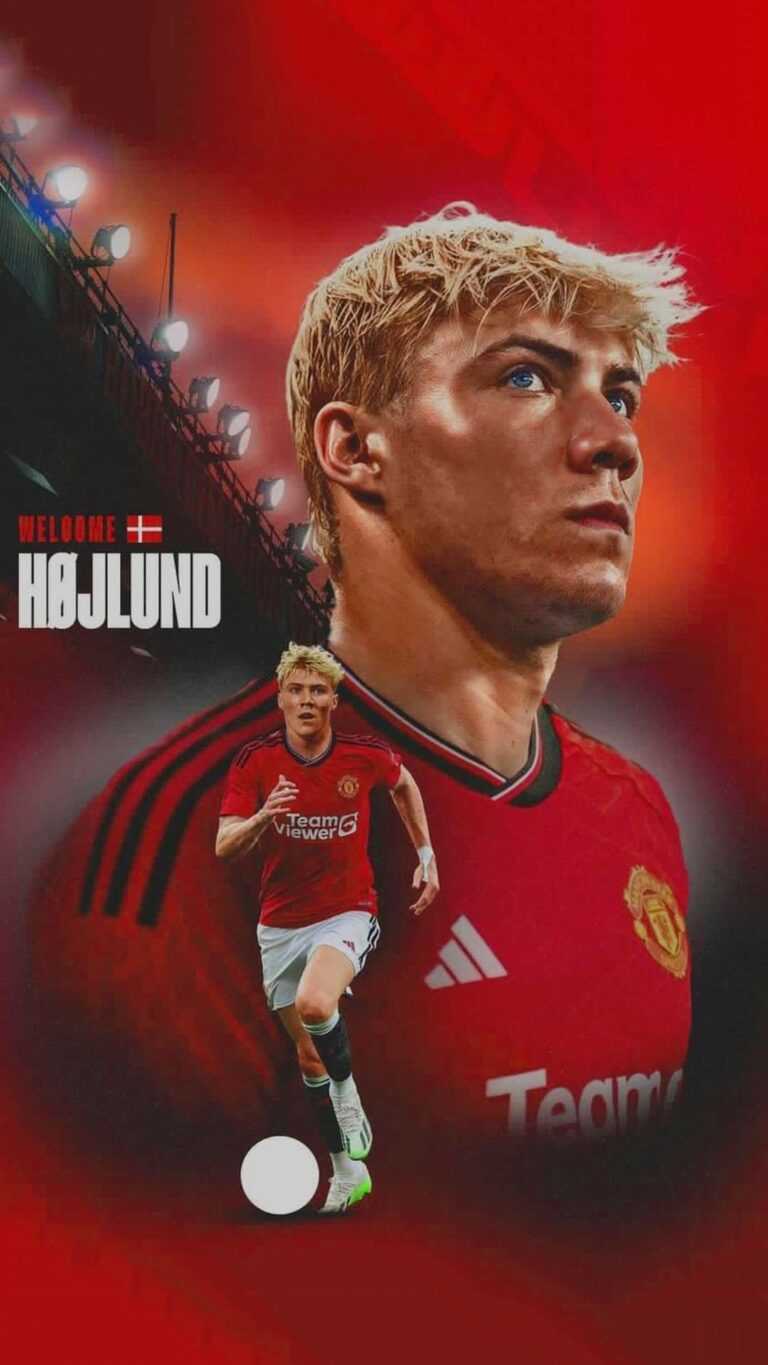 Hojlund Wallpaper - iXpap