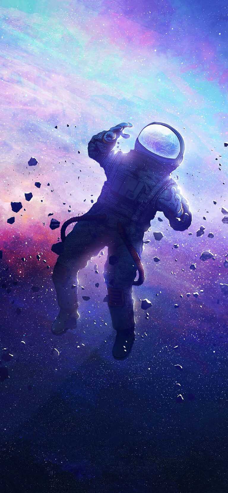 Floating In Space Wallpaper - iXpap