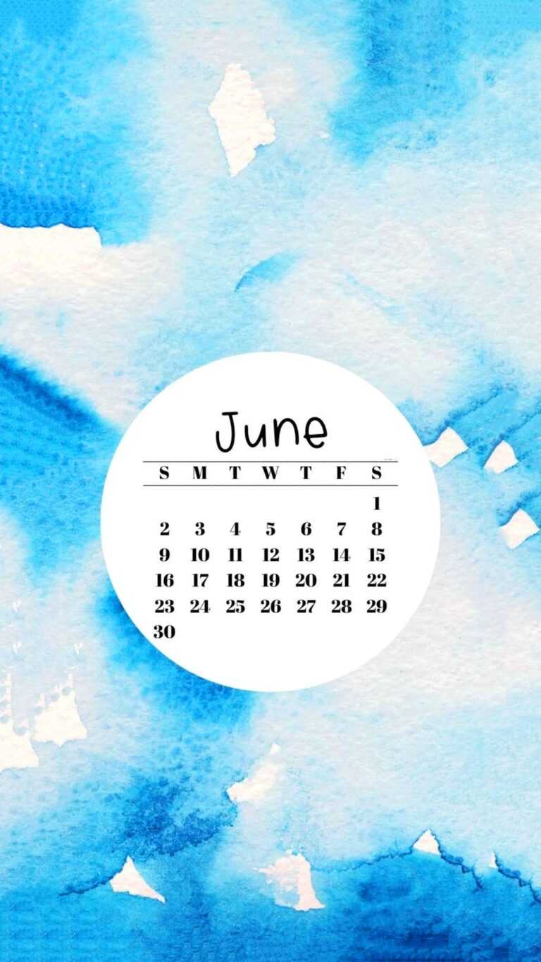 June Calendar Wallpaper 2024 - iXpap