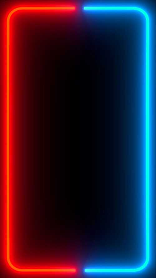 Red Outline Wallpaper - iXpap