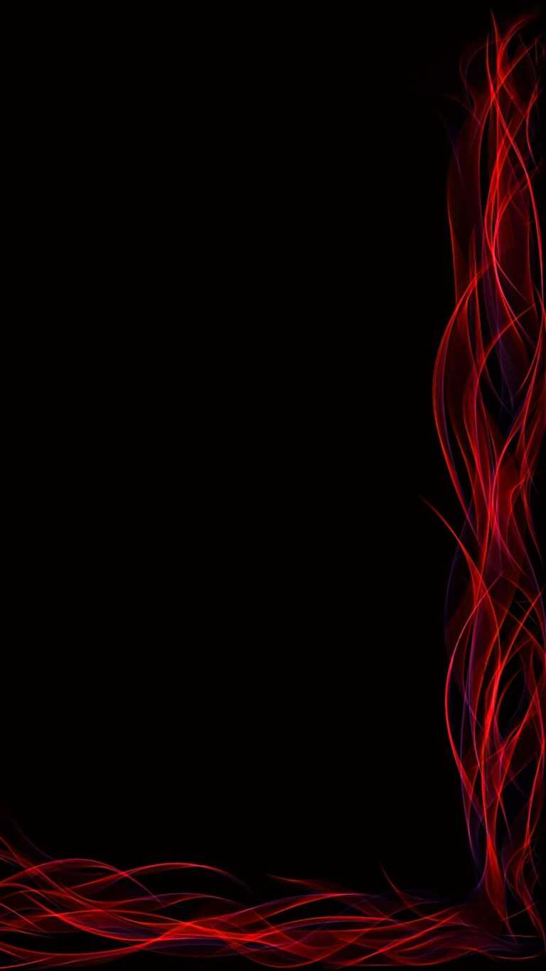 Red Outline Wallpaper - iXpap