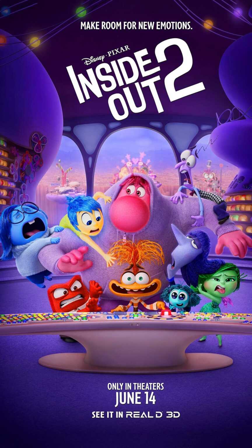 Inside Out 2 Wallpaper - iXpap