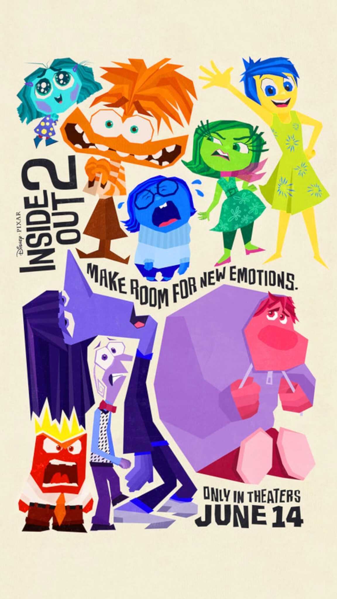 Inside Out 2 Wallpaper - iXpap