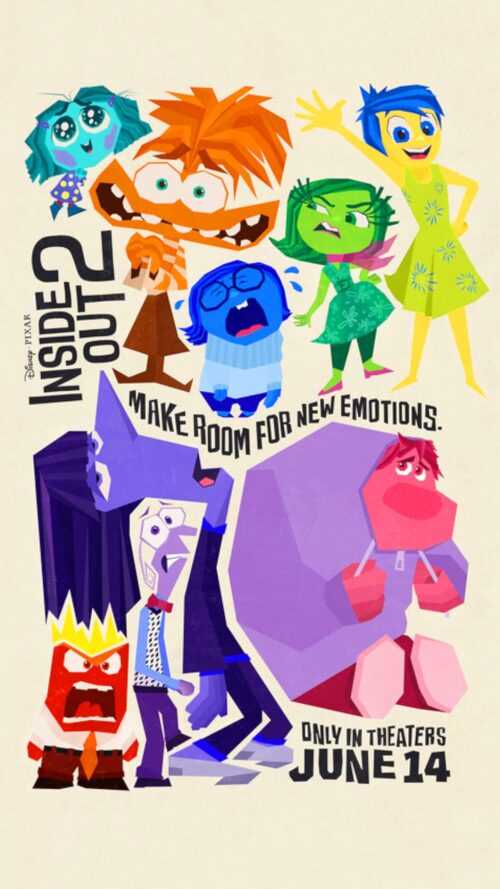 Inside Out 2 Wallpaper - iXpap