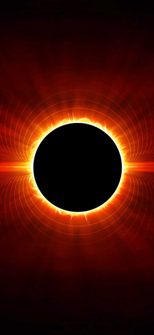 Solar Eclipse Wallpaper - iXpap