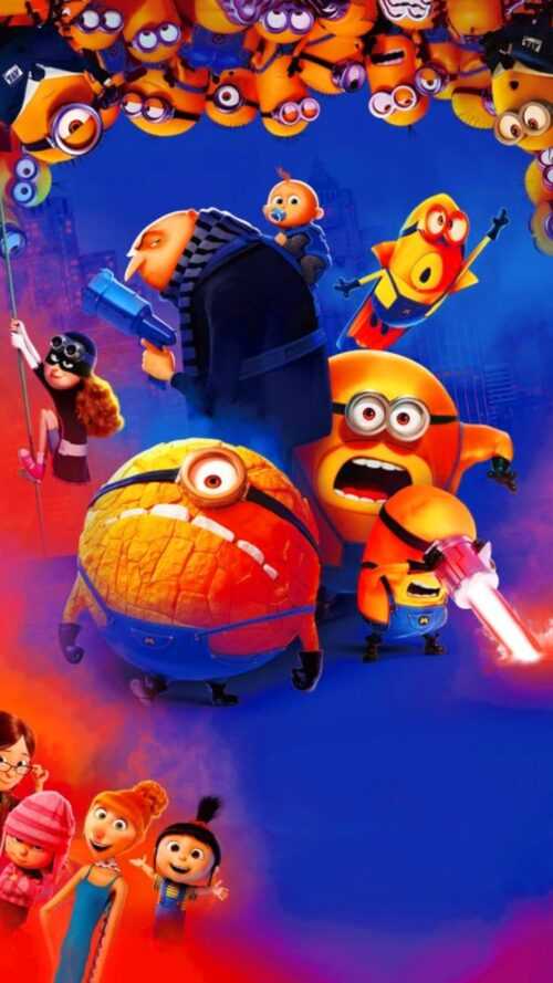 Despicable Me 4 Wallpaper - iXpap