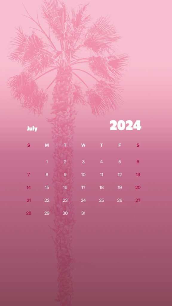 July 2024 Wallpaper - iXpap