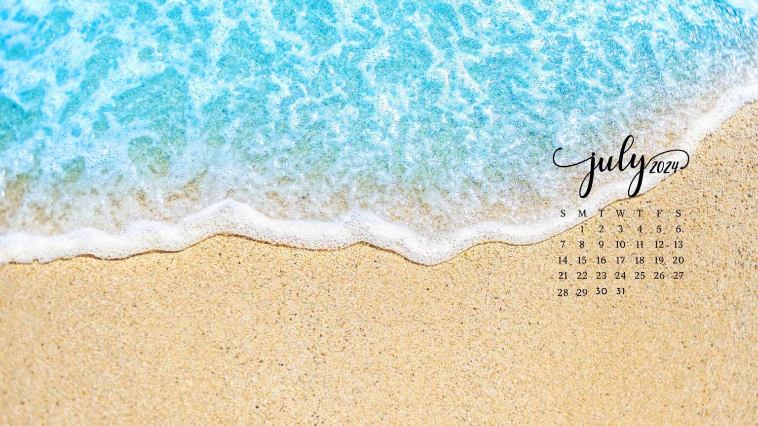 July 2024 Wallpaper - iXpap