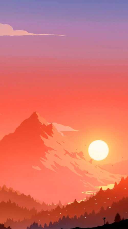 Rising Sun Wallpaper - iXpap