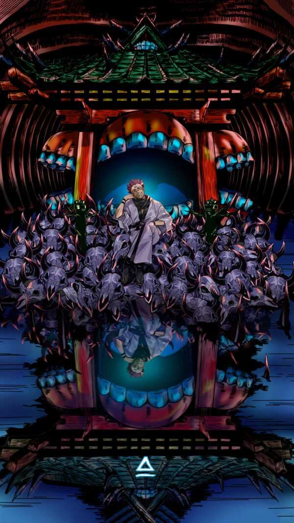 Sukuna Domain Expansion Wallpaper - iXpap