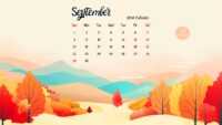 September 2024 Calendar Wallpaper - iXpap