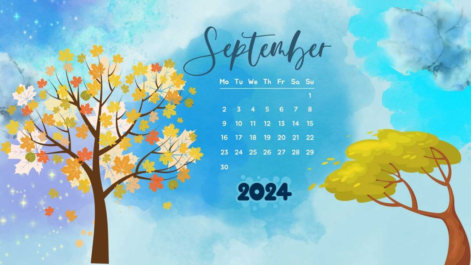 September 2024 Wallpaper - iXpap