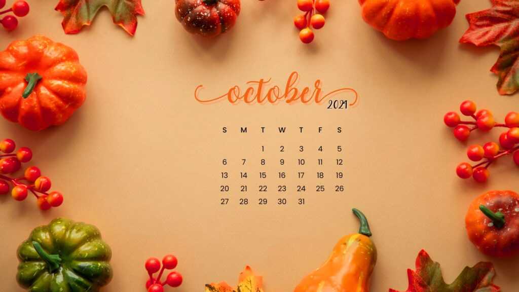 October 2024 Calendar Wallpaper - iXpap
