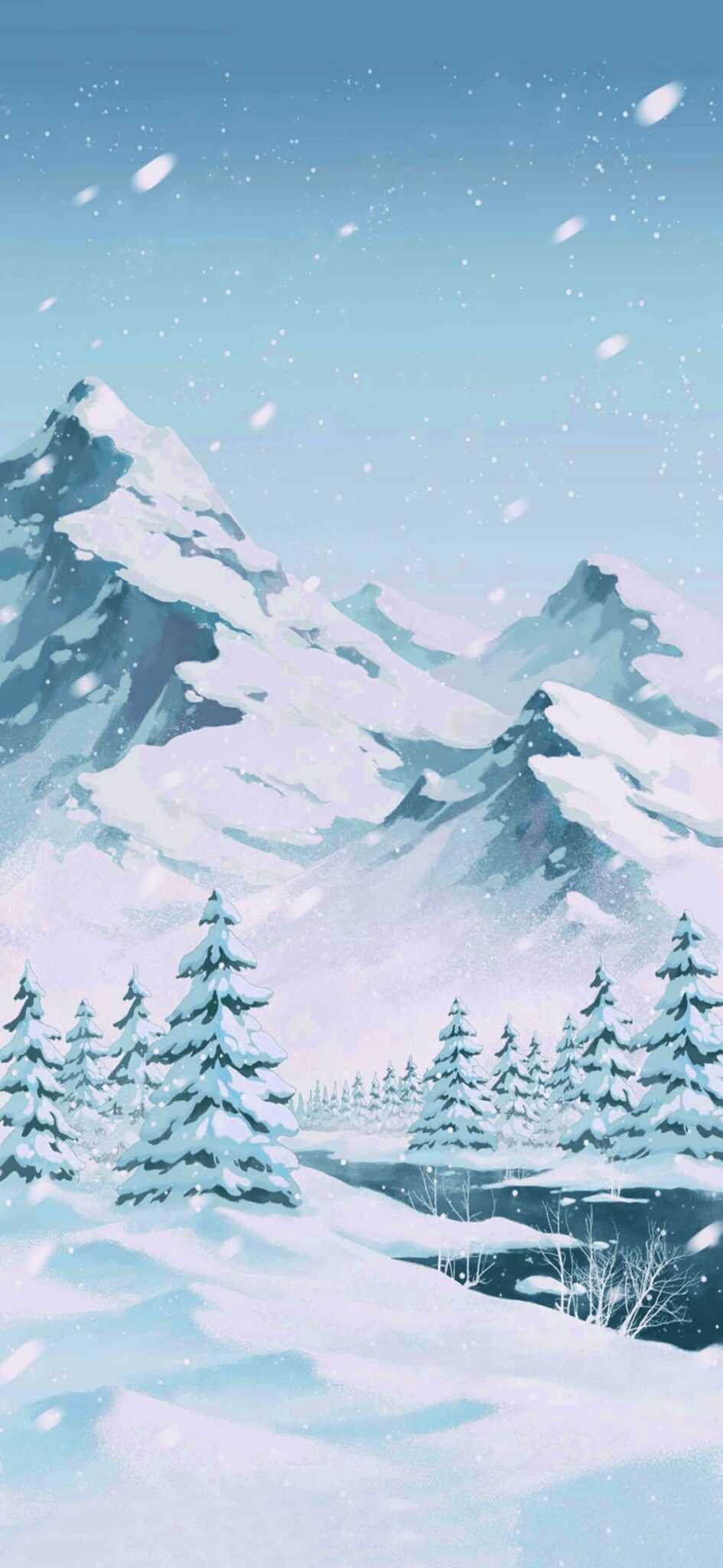 Winter Arc Wallpaper - iXpap
