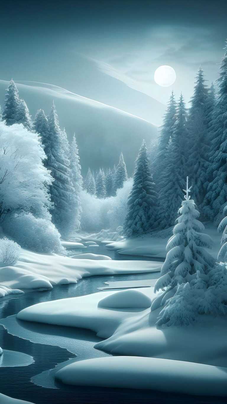 Winter Arc Wallpaper - iXpap