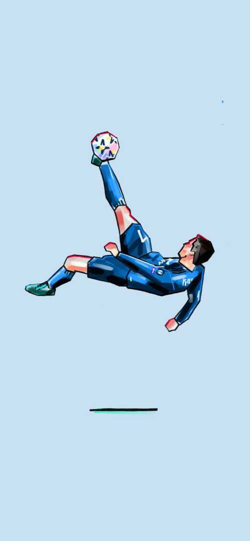 Ronaldo Bicycle Kick Wallpaper - iXpap
