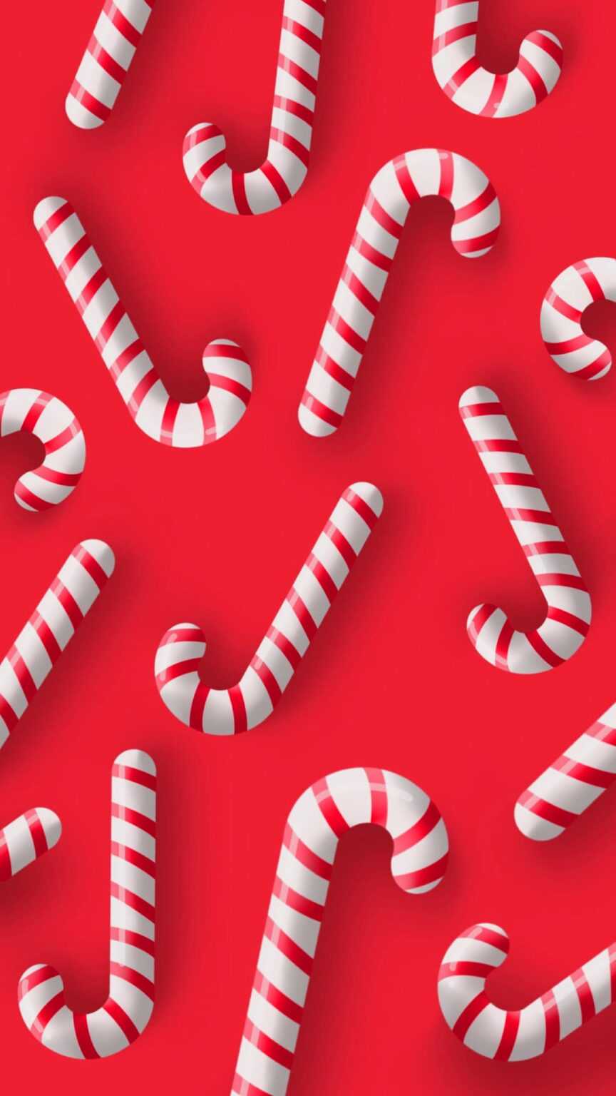 Candy Cane Wallpaper - iXpap