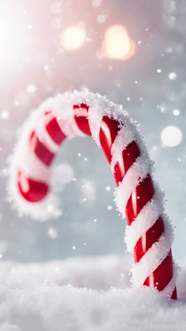 Candy Cane Wallpaper - iXpap