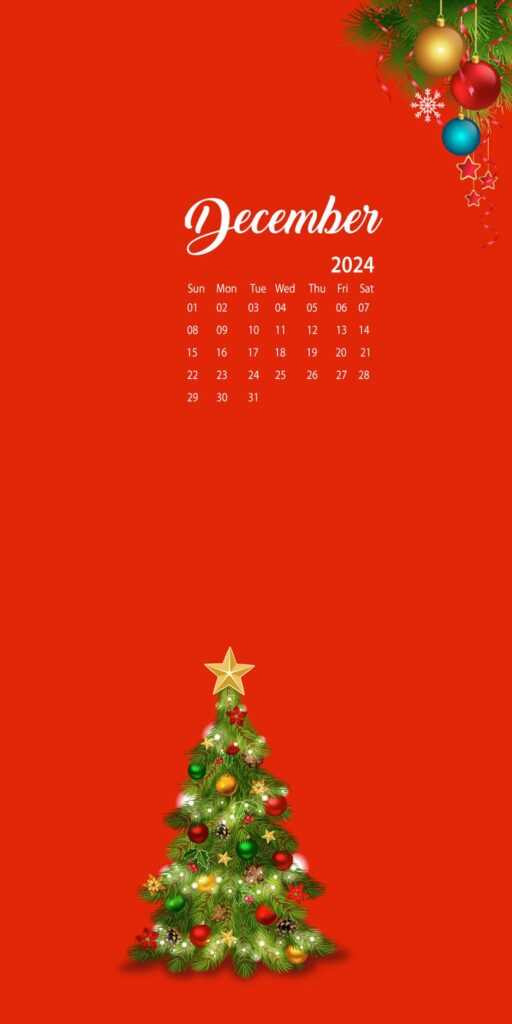 December 2024 Wallpaper - iXpap