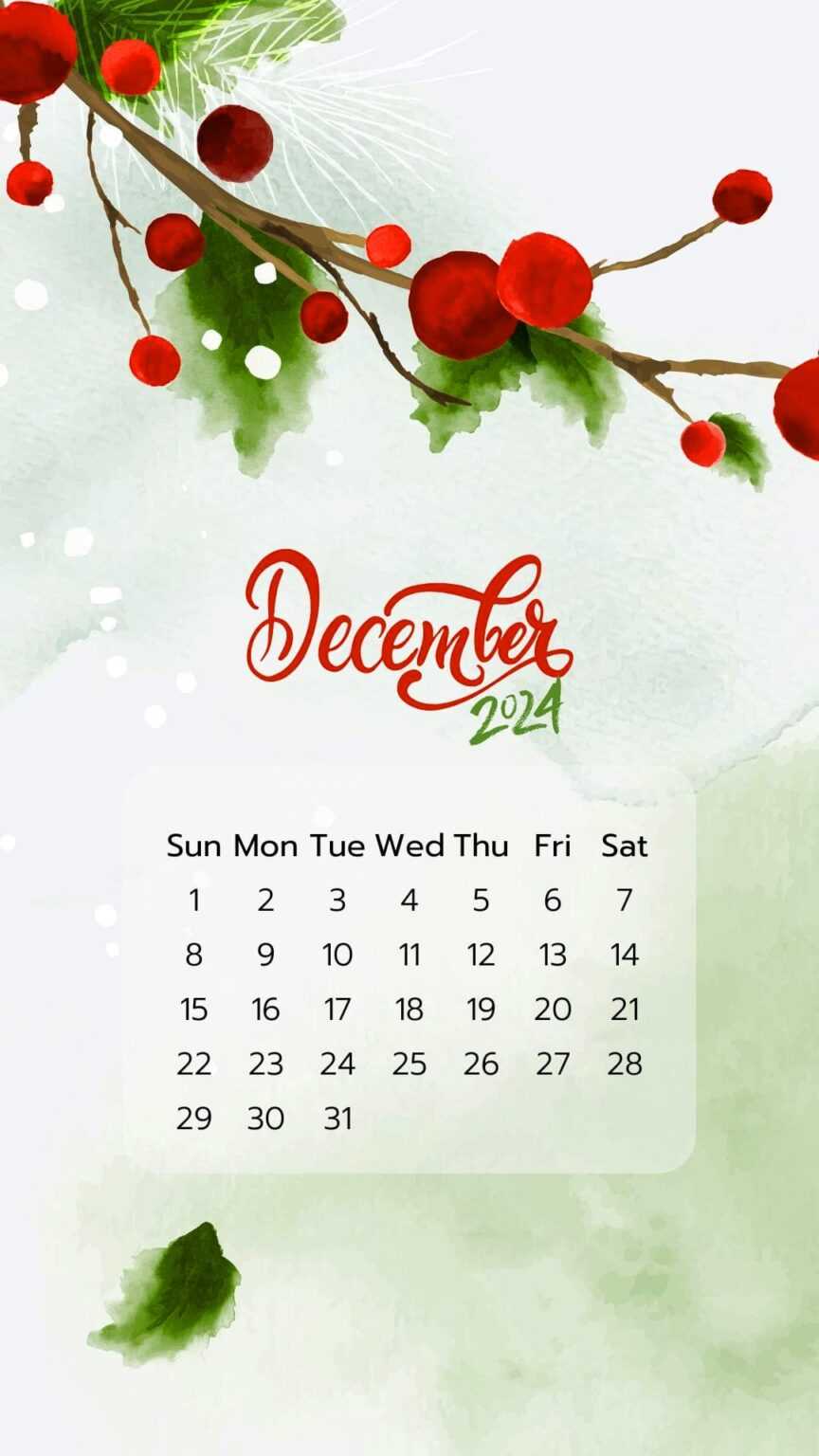 December 2024 Wallpaper - iXpap