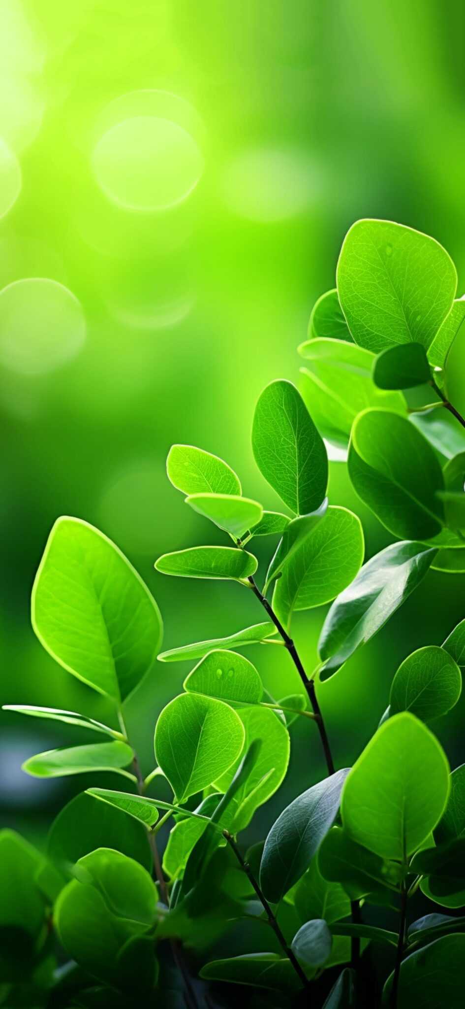 Green Leaves Wallpaper - iXpap