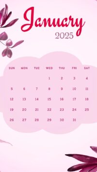 January 2025 Wallpaper - iXpap