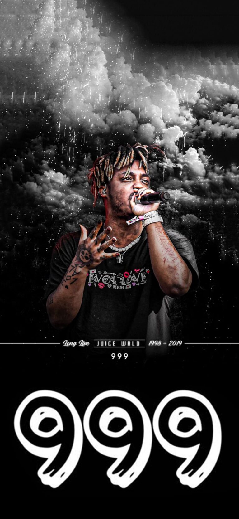 Juice Wrld 999 Wallpaper - iXpap