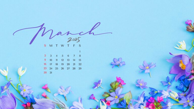 March 2025 Wallpaper - iXpap