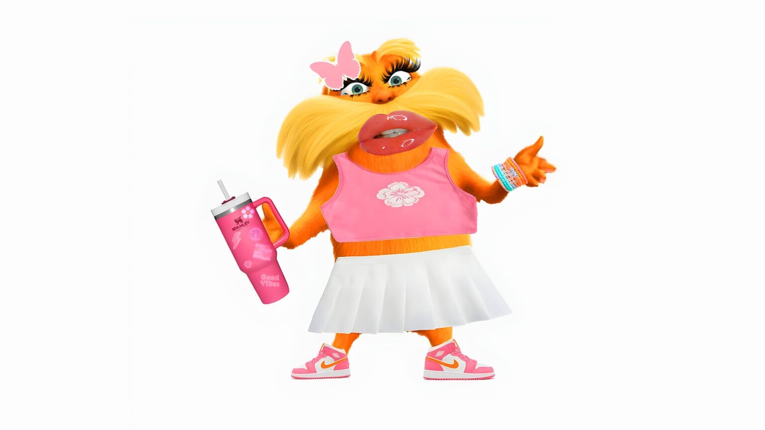 Preppy Lorax Wallpaper - iXpap