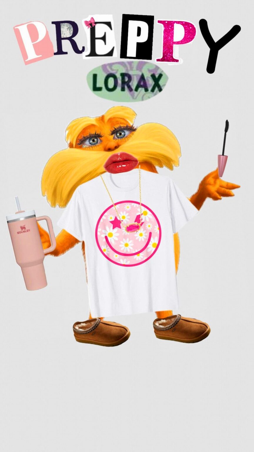 Preppy Lorax Wallpaper - iXpap