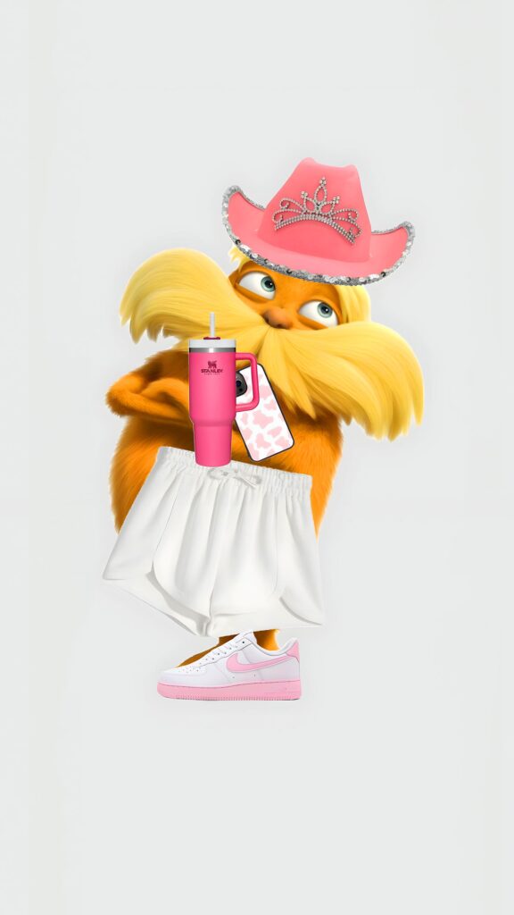 Preppy Lorax Wallpaper - iXpap