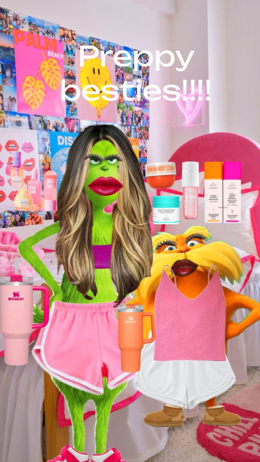 Preppy Lorax Wallpaper - iXpap