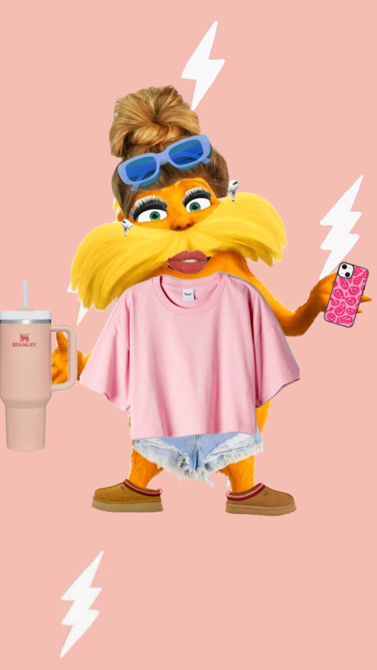 Preppy Lorax Wallpaper - iXpap