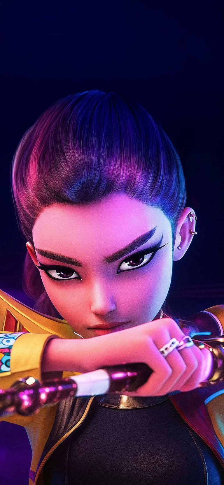 Rumi KPop Demon Hunters Wallpaper - iXpap