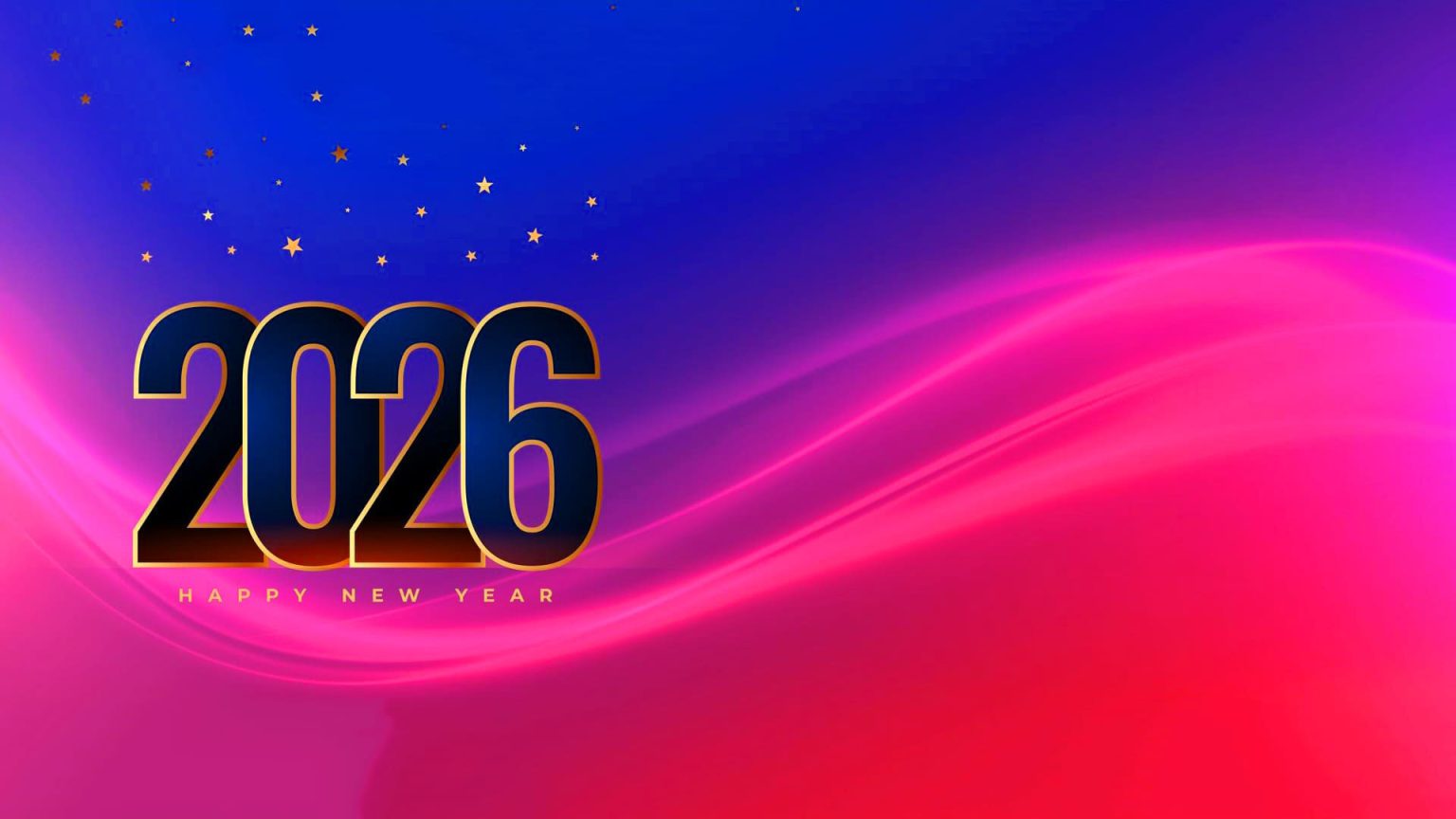 Happy New Year 2026 Wallpaper - iXpap