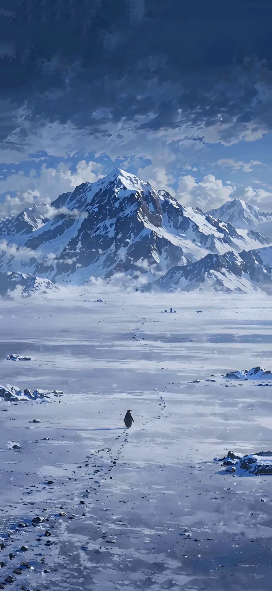Penguin Mountain Wallpaper - iXpap