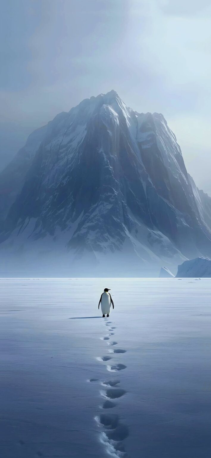Penguin Mountain Wallpaper - iXpap